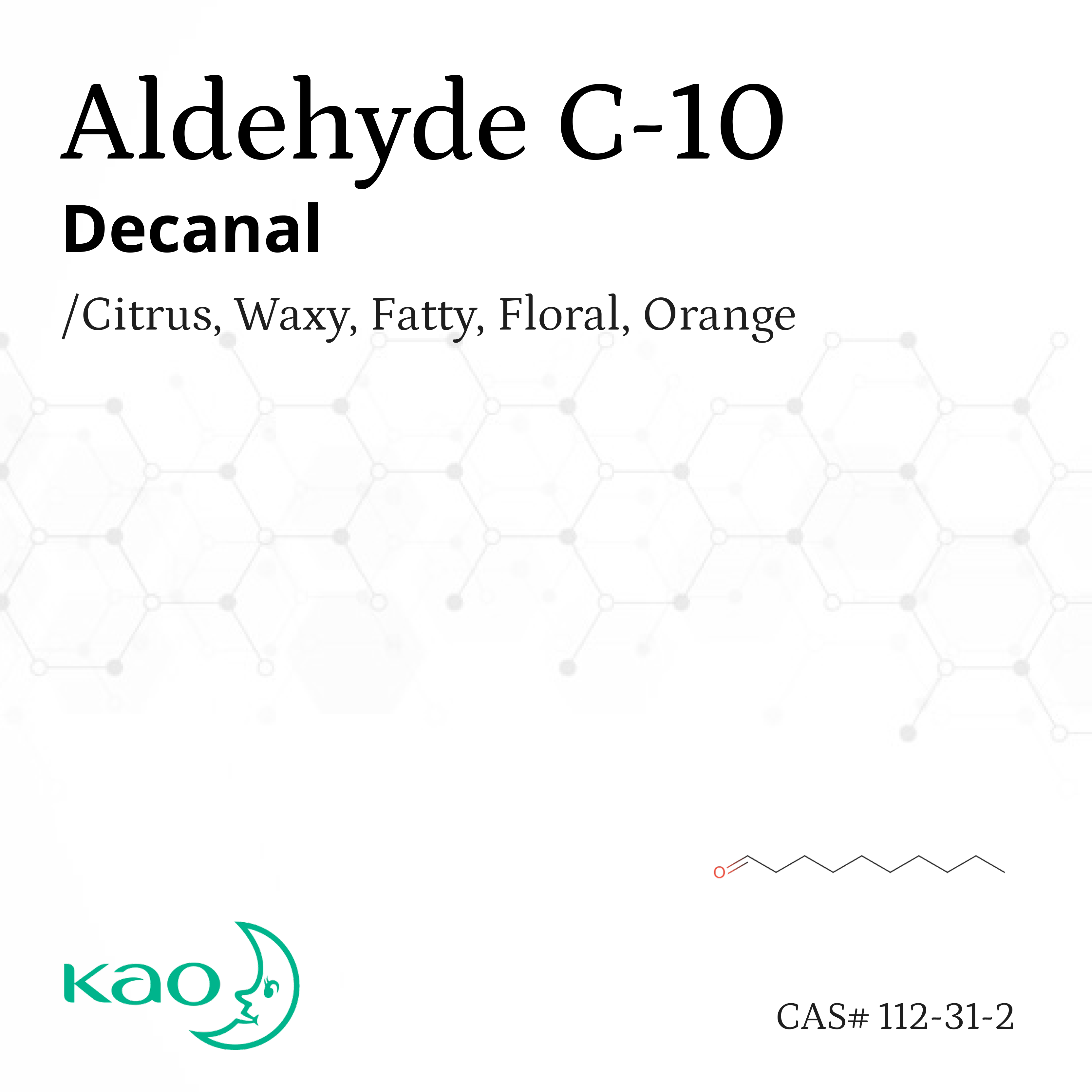Aldehyde C-10 Decanal Aroma Chemicall CAS# 112-31-2 Wholesale 05/2026
