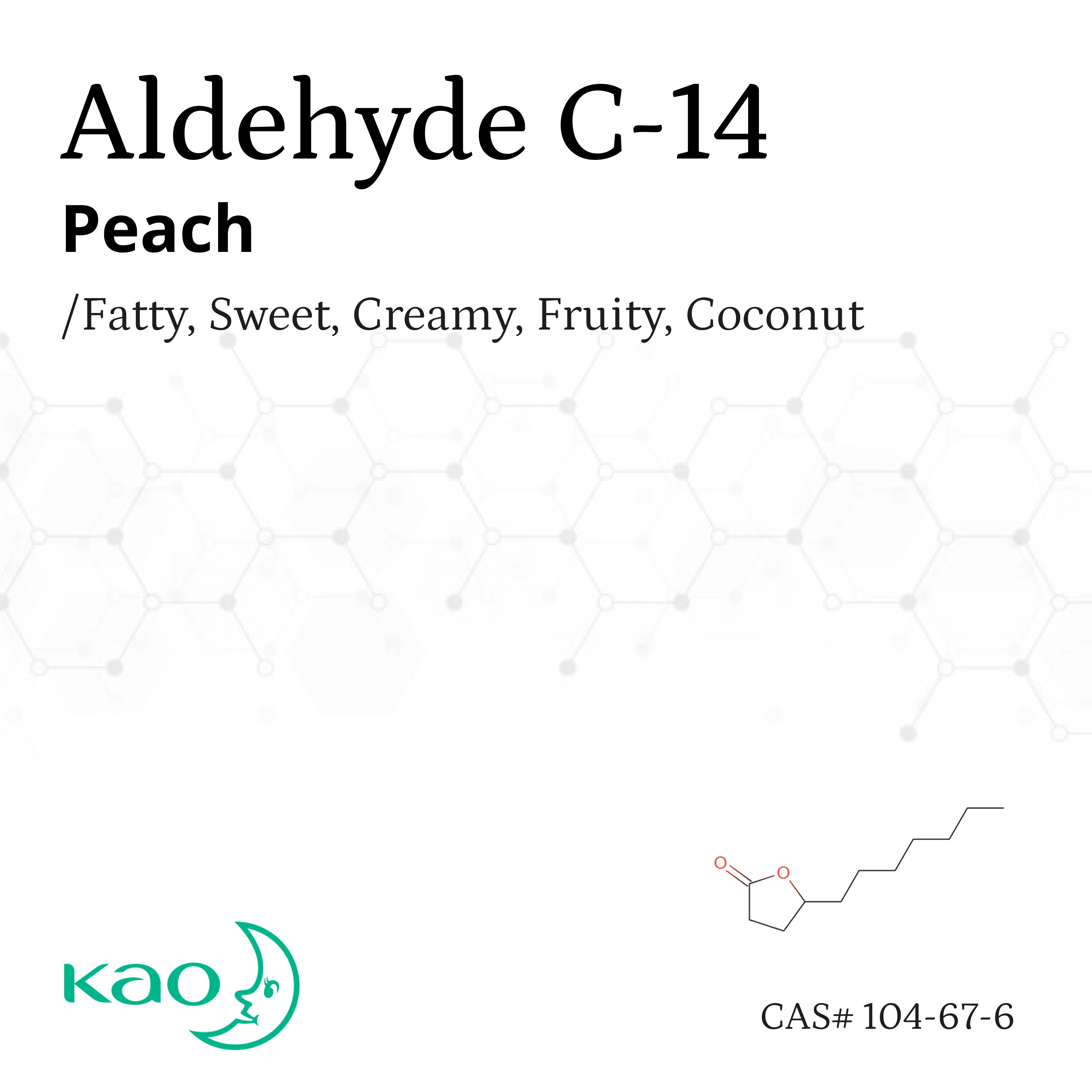 Chất thơm Aldehyde C-14 Peach aka. Gamma Undecalactone CAS# 104-67-6 ...