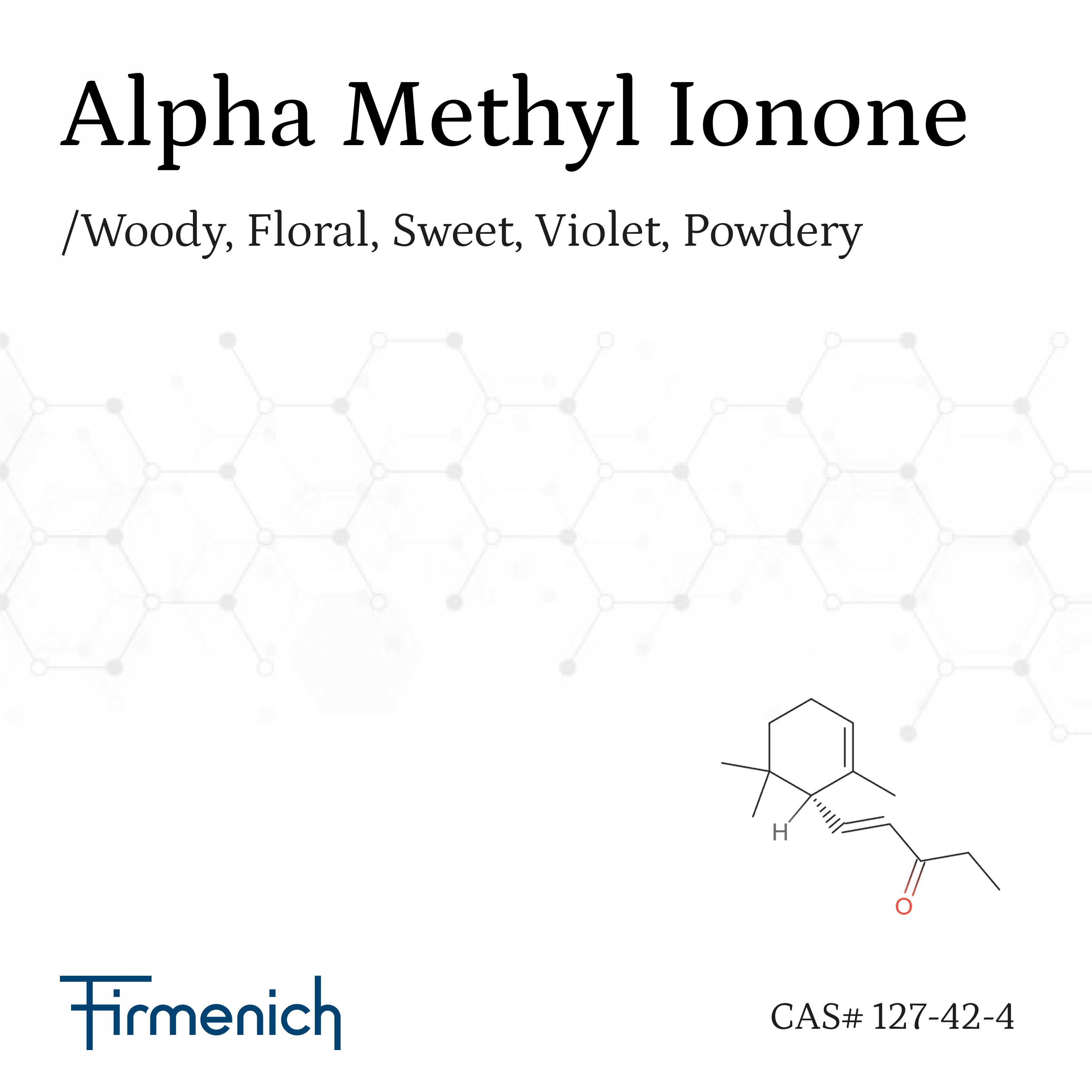 Chất thơm Alpha Methyl Ionone CAS# 127-42-4 / 7779-30-8 Giá sỉ 04/2026