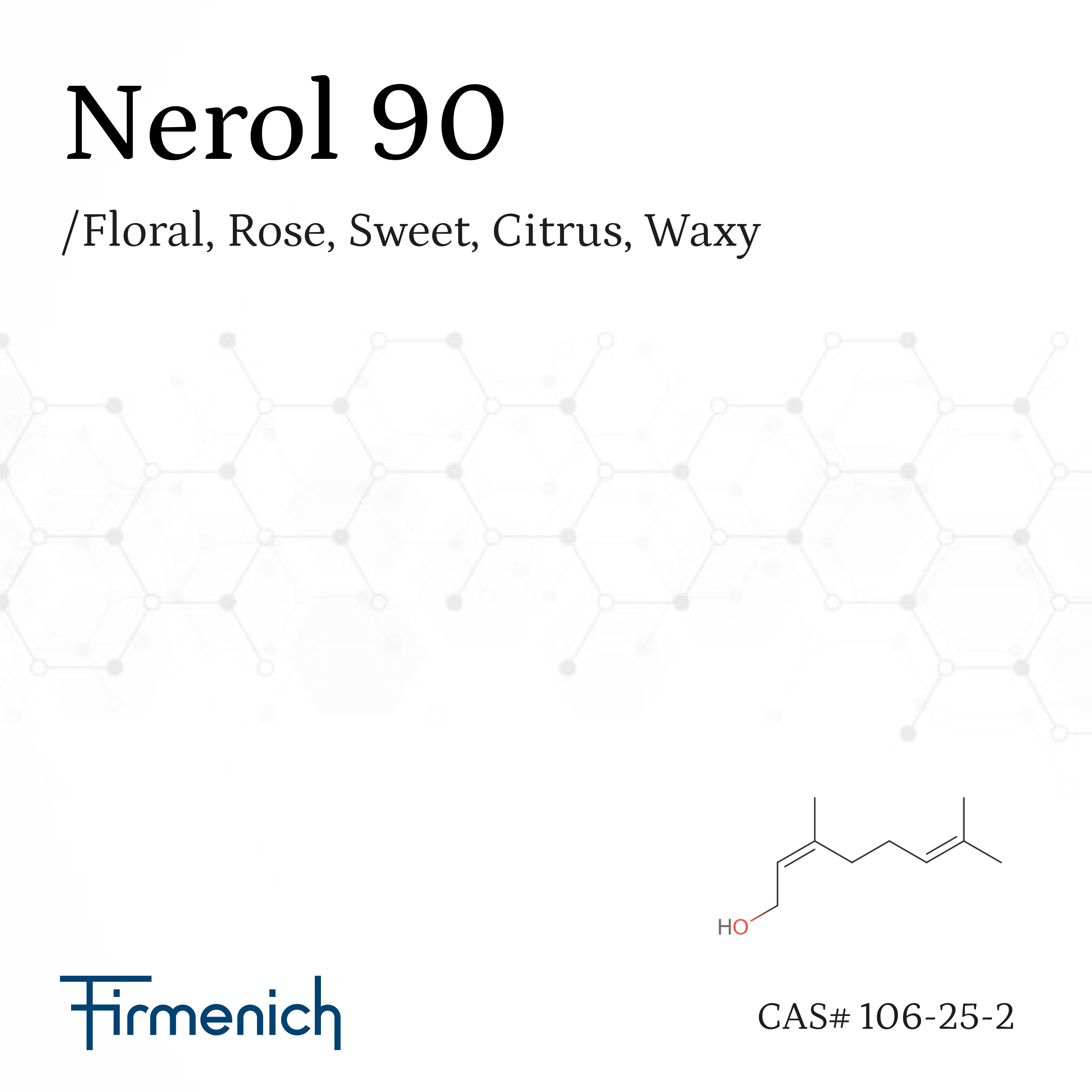 Nerol Aroma Chemical 90 CAS# 106-25-2 Wholesale 11/2025